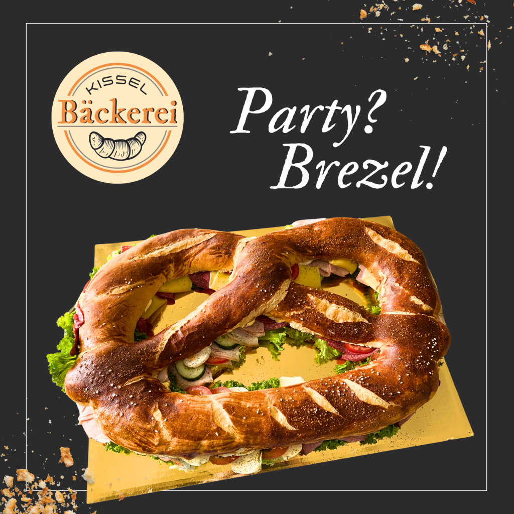 Belegte Partybrezel! Das Team der Kissel Bäckerei zaubert Ihnen den ...